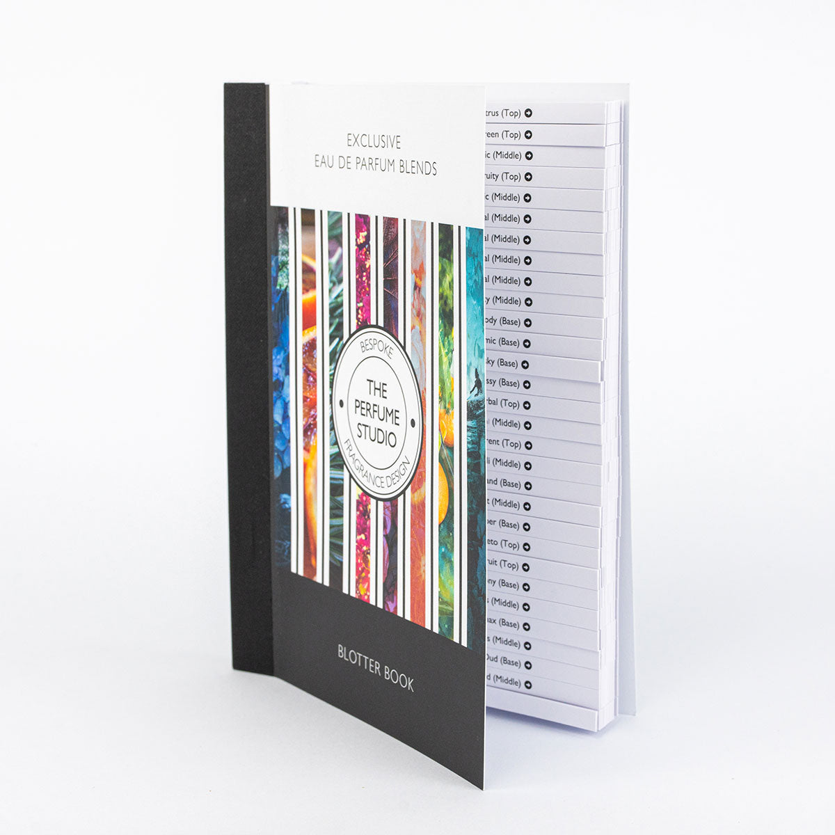Fragrance Blotter Book (1 Book, 25 Strips for all Blends) – The Perfume ...